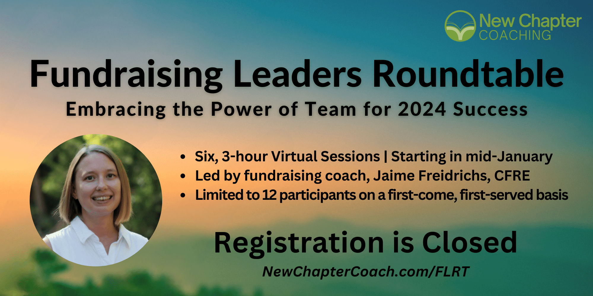Fundraising Leaders Roundtable - New Chapter Coaching, LLC