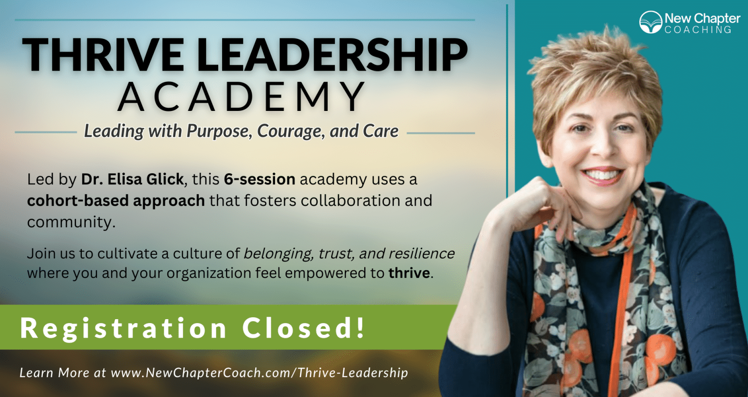 Thrive Leadership Academy - New Chapter Coaching, LLC